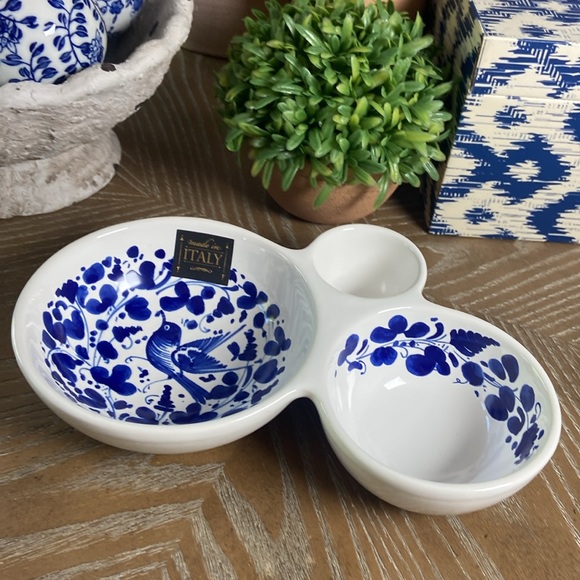 Nova Deruta | Dining | New Floral Song Bird Italian Pottery Nova Deruta ...